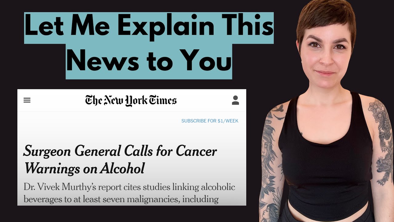 Alcohol and Cancer Risk (Surgeon General Warning Explained) - YouTube