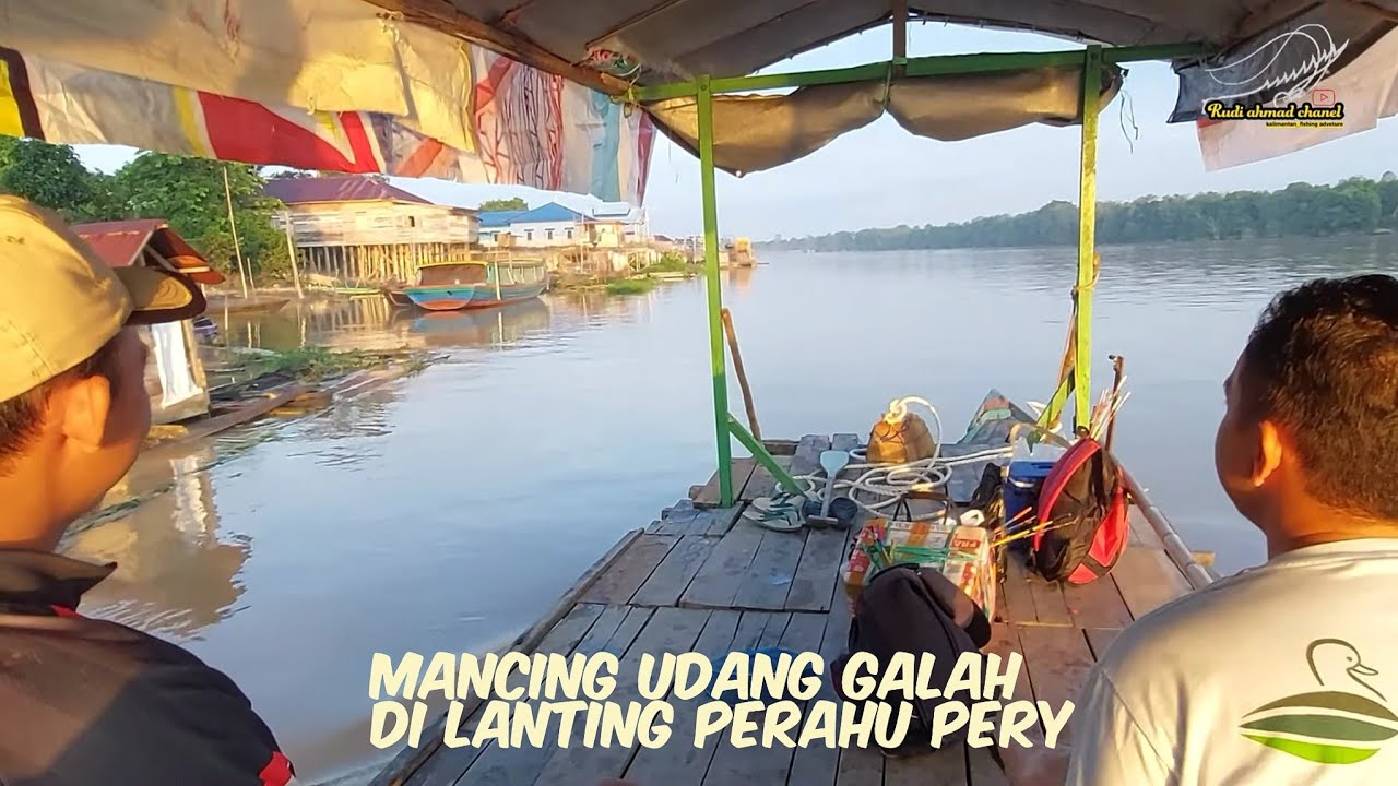 seru nya mancing udang galah bersama kawan" di sungai kahayan naik ...