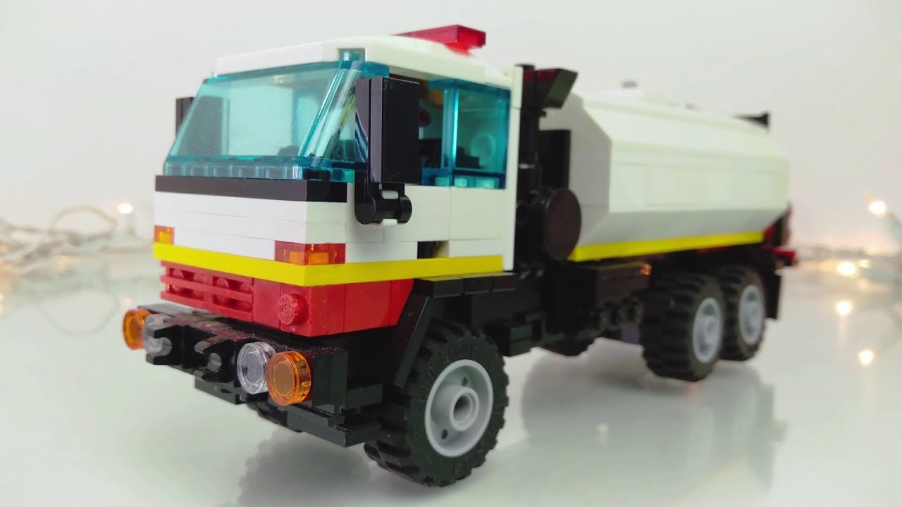 Custom LEGO Fire Wildland Tanker! (Stuart & Stevenson M1078 Inspired ...