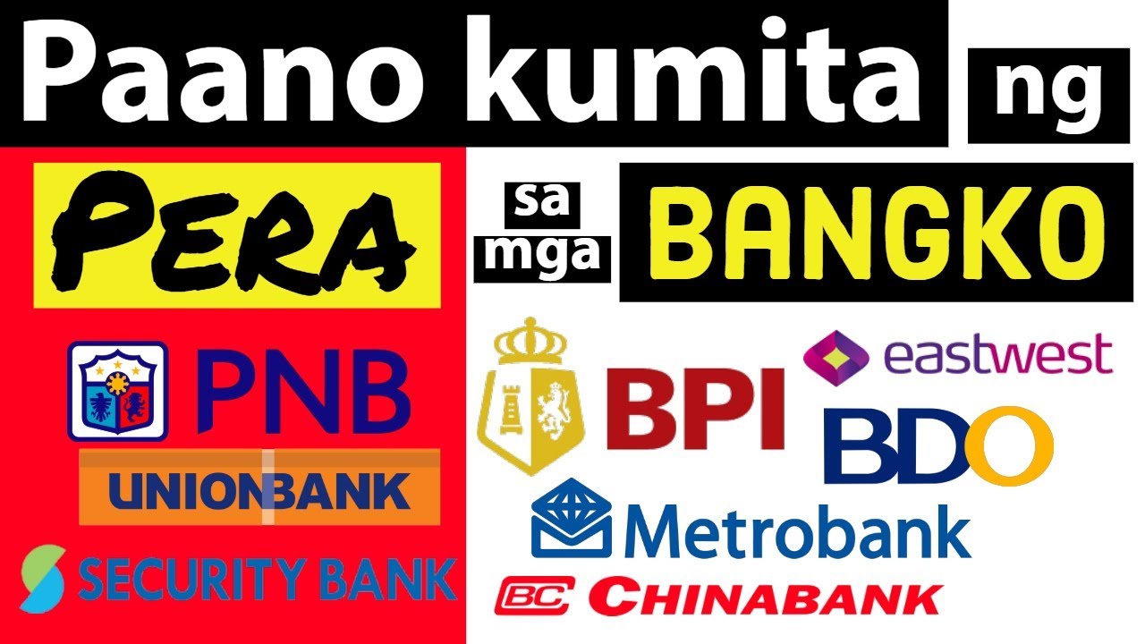 Paano kumita ng pera sa mga bangko - YouTube