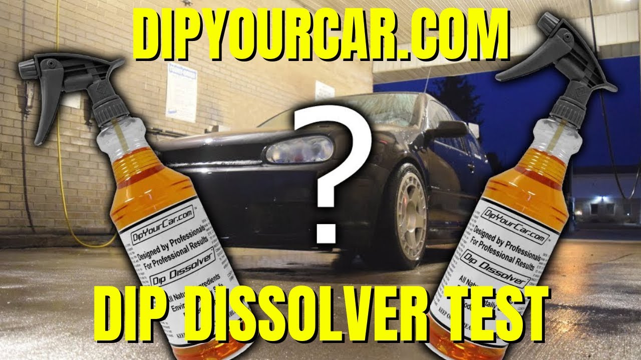 Testing Dip Your Car's Dip Dissolver On My MK4 R32! DipYourCar.com ...