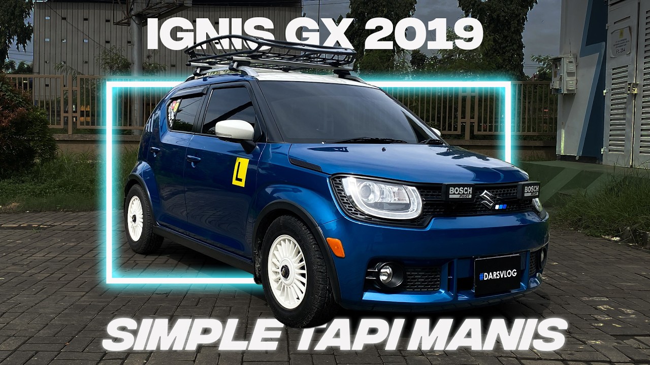 MODIFIKASI SIMPEL KEKINIAN - Suzuki Ignis GX 2019 ‼️ #DARSVLOG - YouTube
