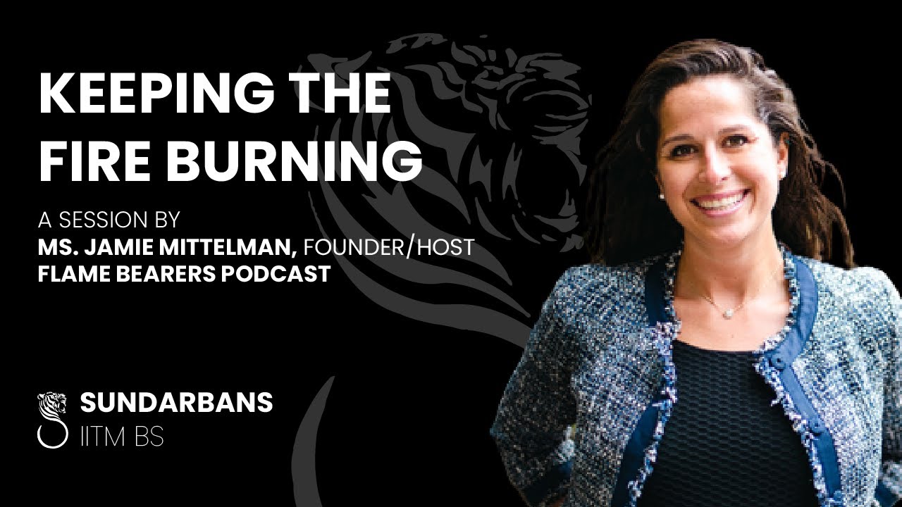 Keeping the Fire Burning | Ms. Jamie Mittelman - YouTube