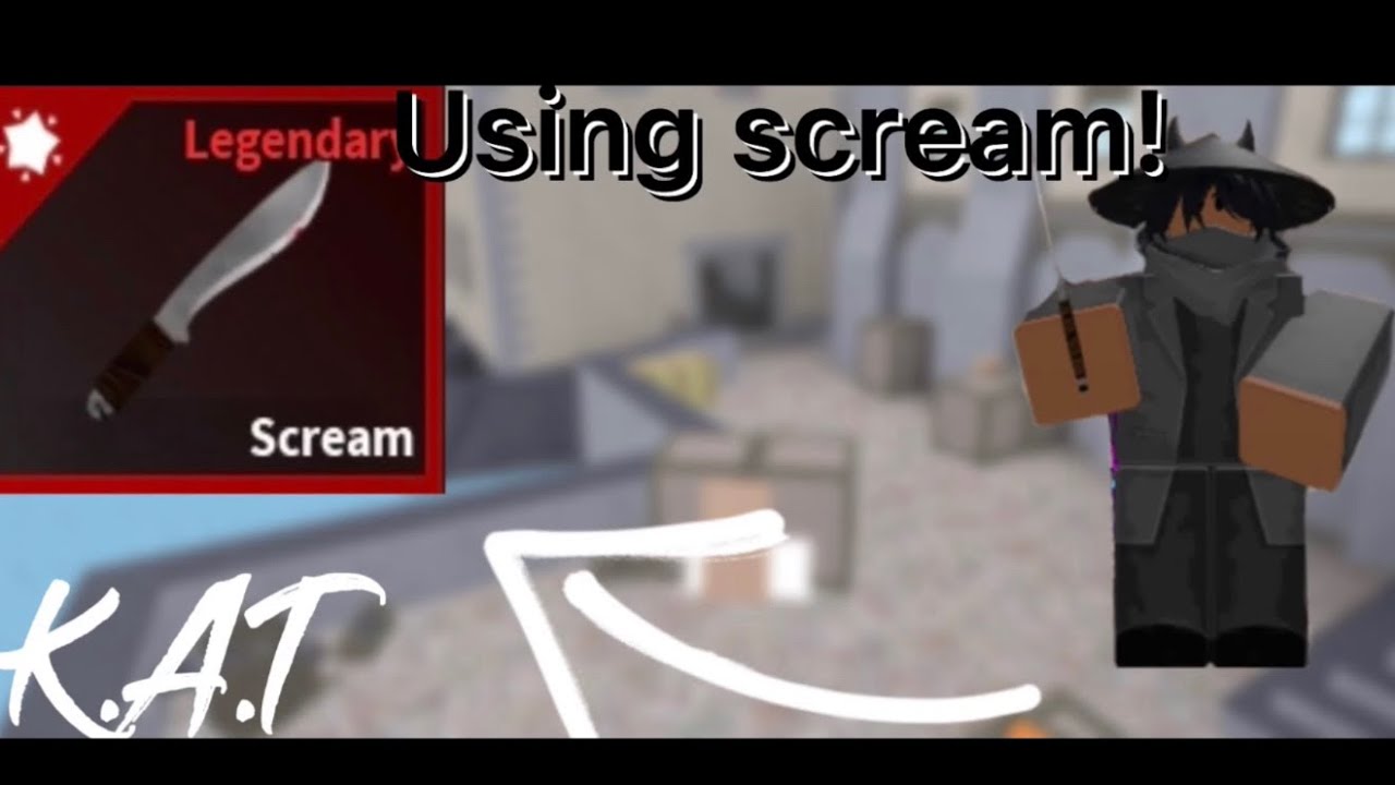 Using Scream in Roblox Kat![Giveaway] - YouTube