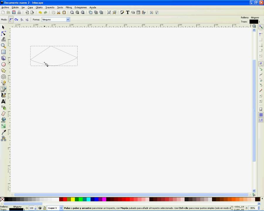 Curso Inkscape 4 - Objetos básicos III: Curvas - YouTube