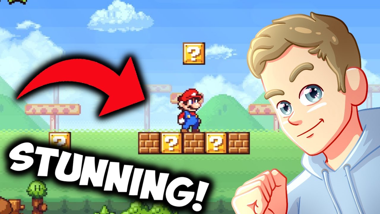 The Most STUNNING Mario Fan Game Ever! - YouTube