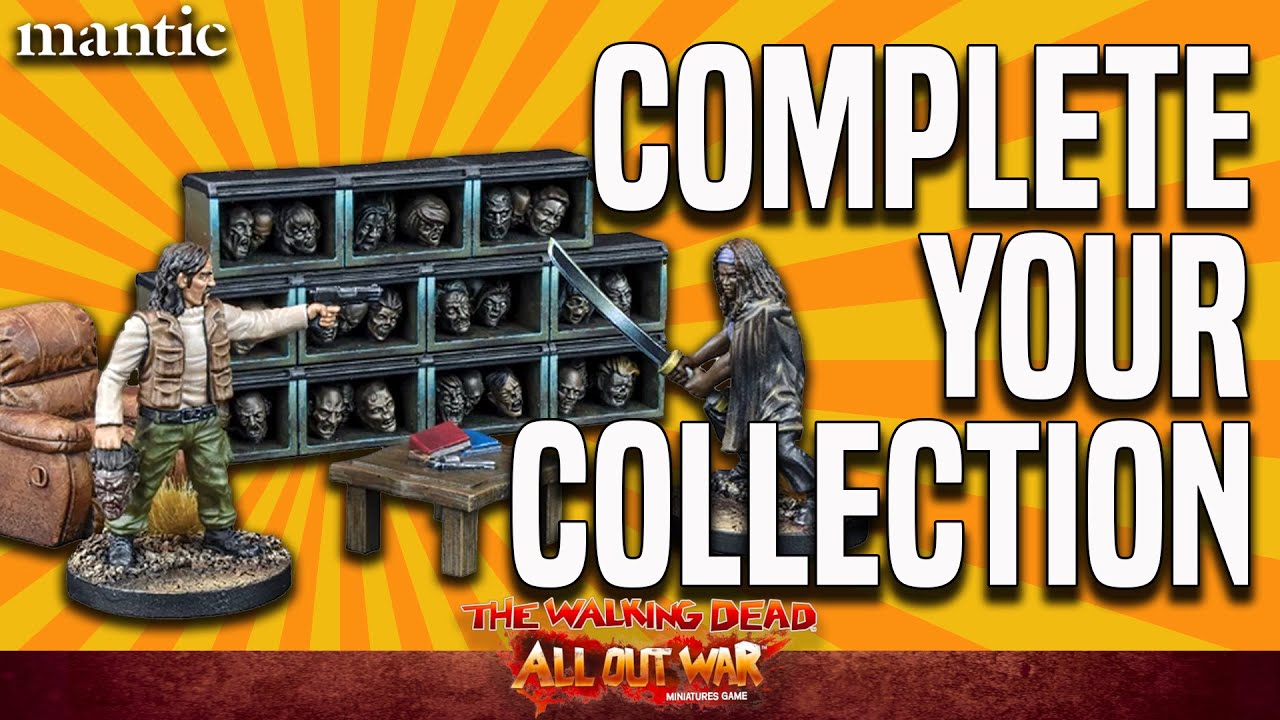 Complete Your Collection - The Walking Dead All Out War by Mantic Games ...