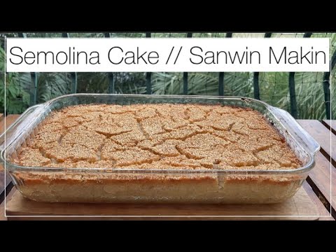 Semolina Cake [Sanwin Makin] // Burmese Dessert - YouTube