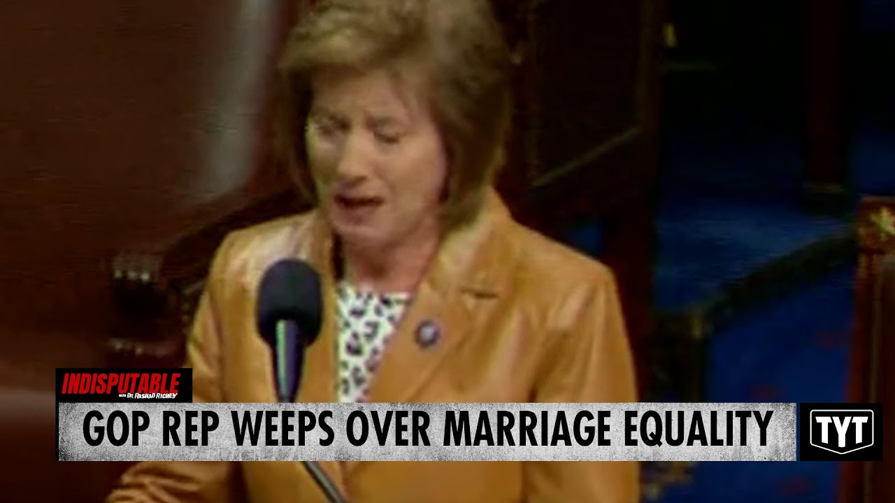 Republican Rep. Vicky Hartzler WEEPS Over Marriage Equality - YouTube