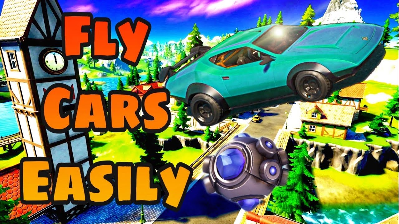 HAVE FUN in Fortnite again with Fortnite flying cars! Shockwave car ...