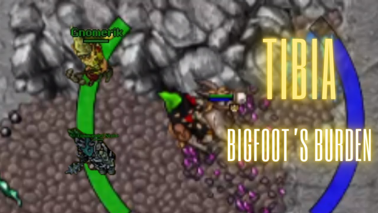 Tibia Quest Bigfoot's Burden 2024 - YouTube