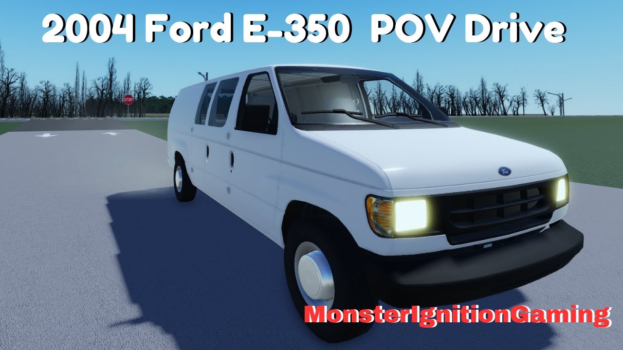 2004 Ford E-350 POV Drive (Central Kansas Roleplay Roblox) - YouTube
