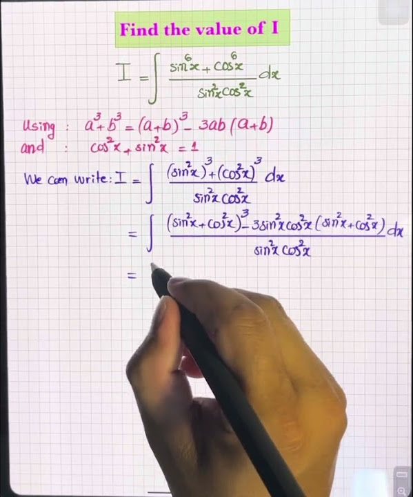 Integration_Exercise 1+Solution - YouTube