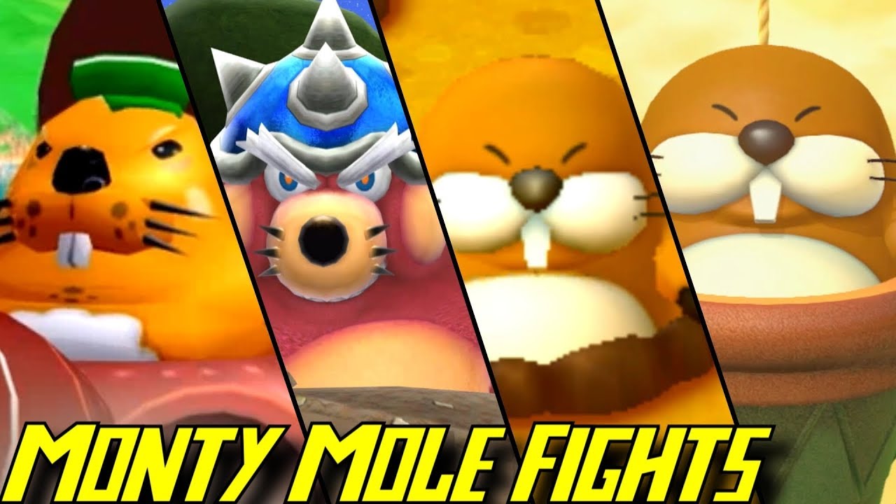 Evolution of Monty Mole Battles (2002-2018) - YouTube