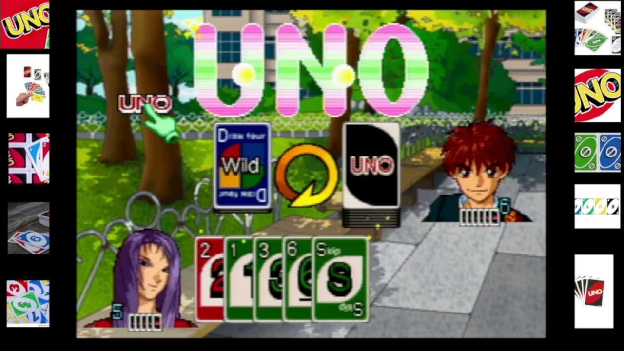 Uno DX 3 Player 1 Round Game - YouTube