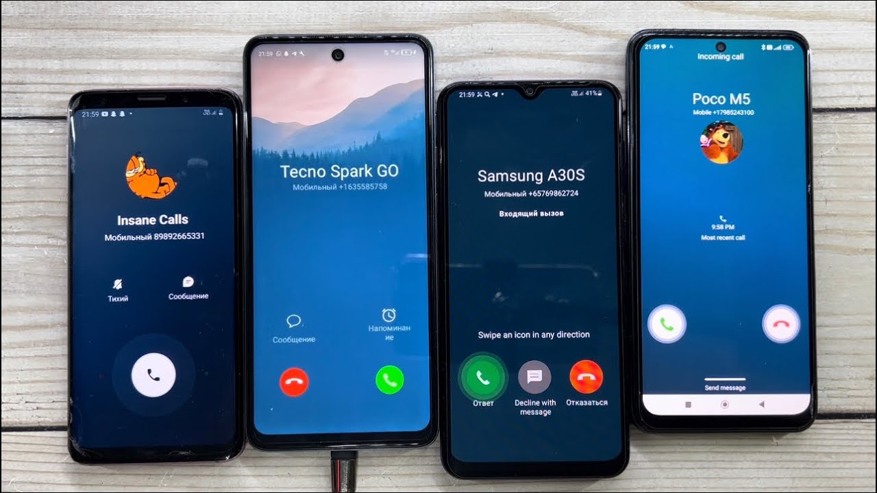 Vkontakte, Fake, Alarm Timer And Real Calls Galaxy S9, TECNO SPARK Go ...