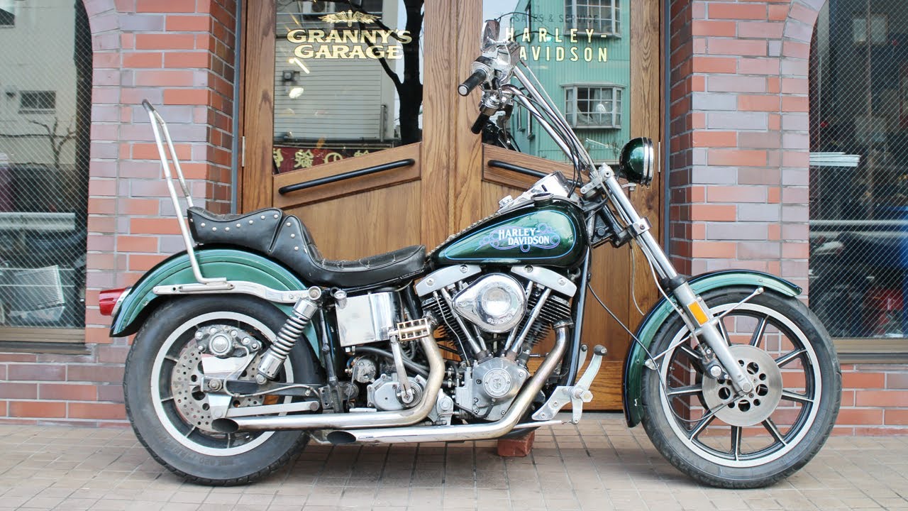1982 FXS HARLEY DAVIDSON SHOVELHEAD - YouTube