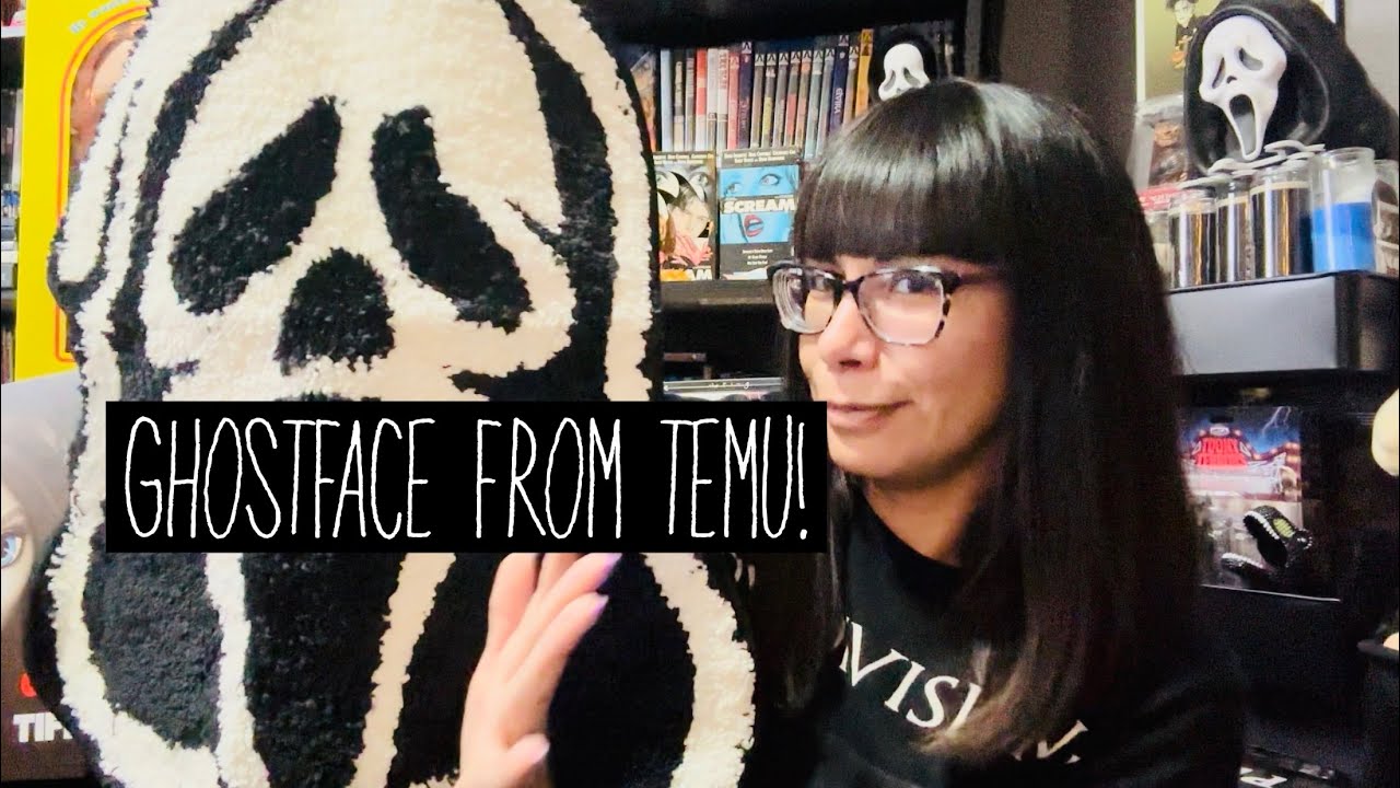 Temu and ghost face - YouTube