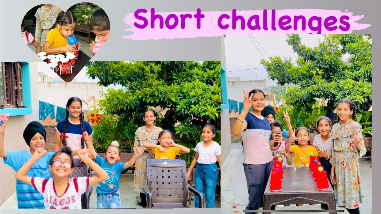 Best short challenges ( funny ) video enjoy kro - YouTube