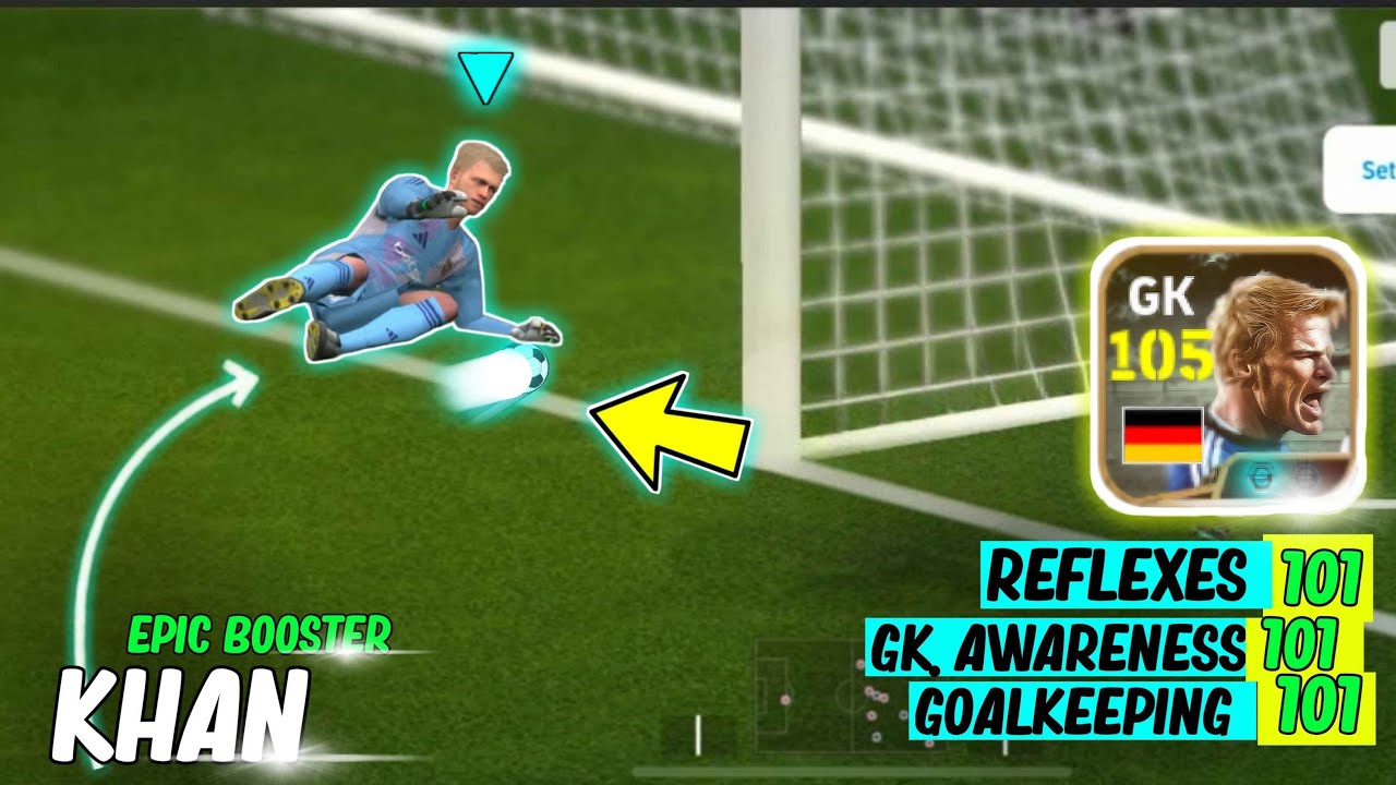 The king of goalkeepers is here kahn epic card review crazy saves 🔥 ...