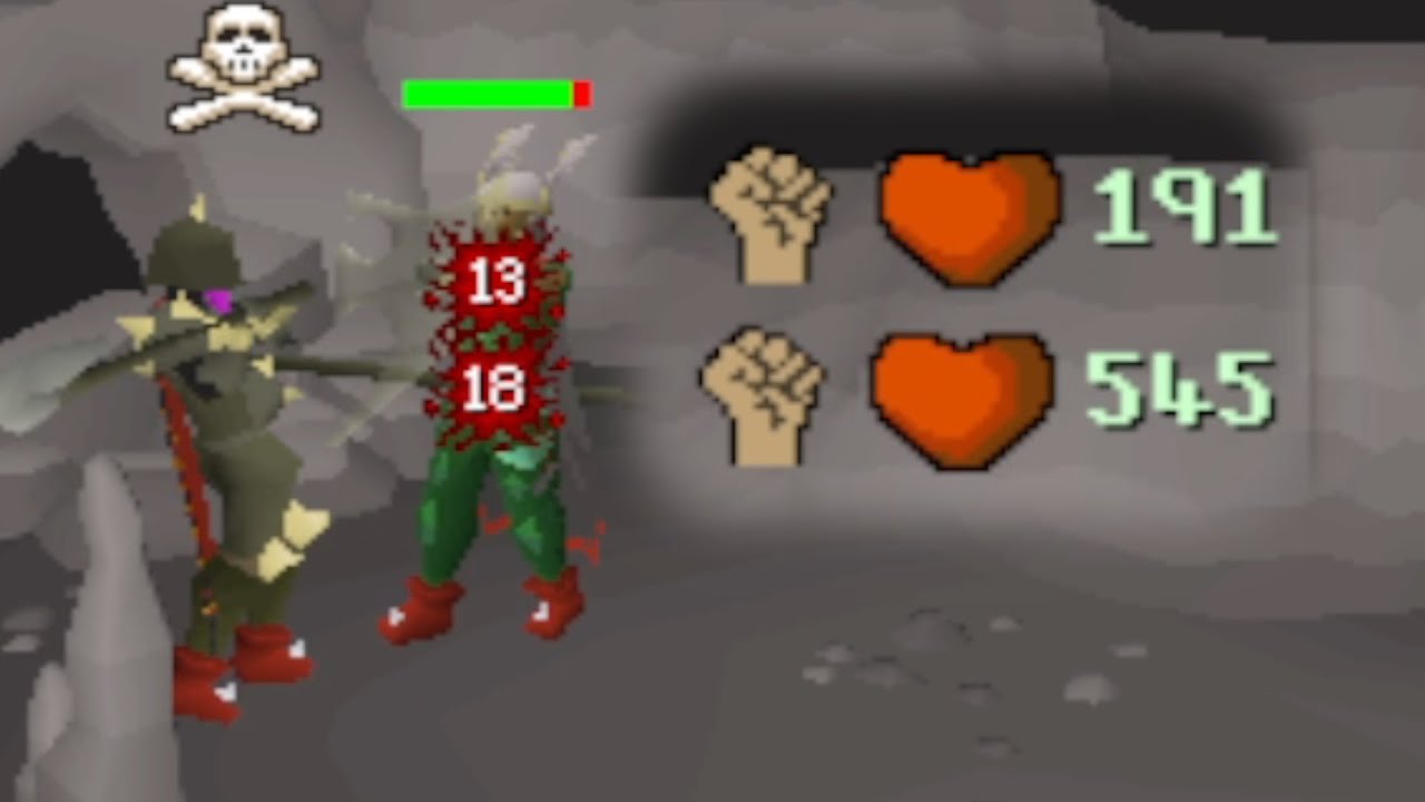 He had NO chance of surviving this Dharok Bomb - YouTube