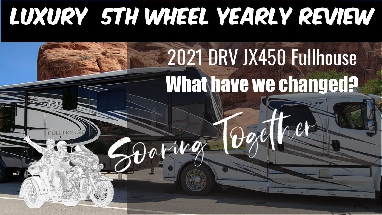 ️LUXURY 5TH WHEEL RV YEARLY REVIEW What Have We Changed DRV JX450 ...