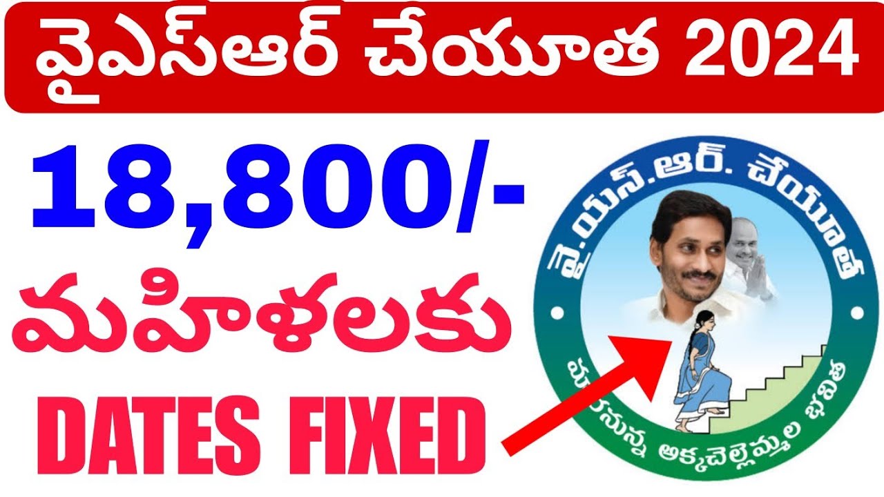 YSR చేయుత Scheme 18,800/- Good News 🥳 || YSR cheyutha update today ...
