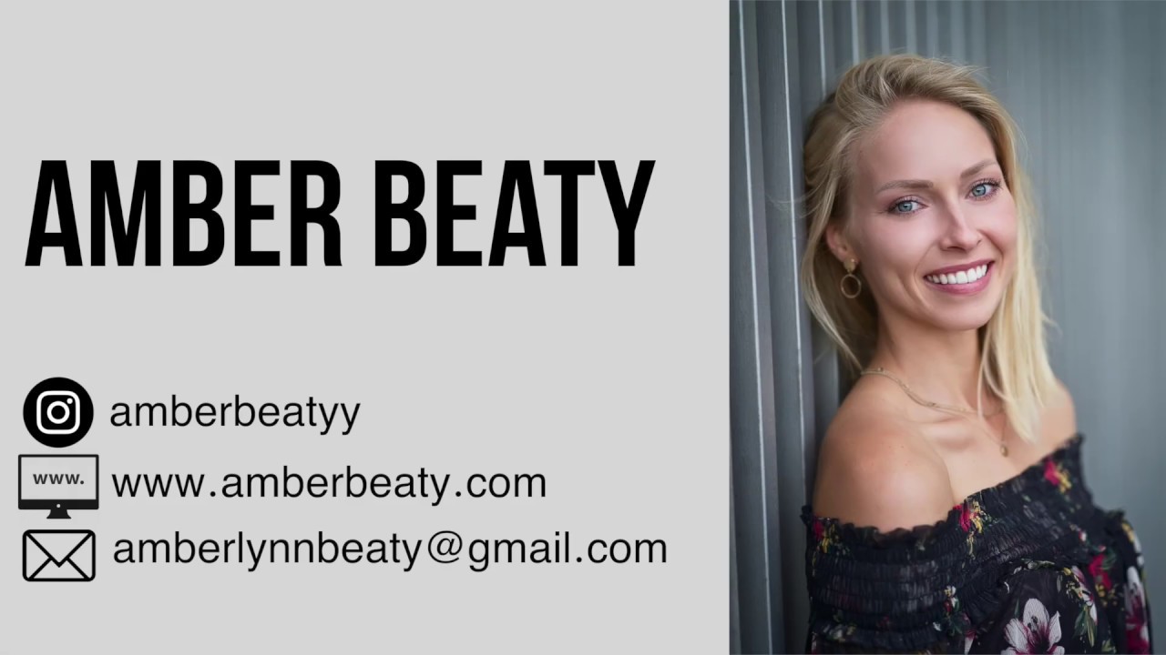 Amber Beaty Acting Reel - YouTube
