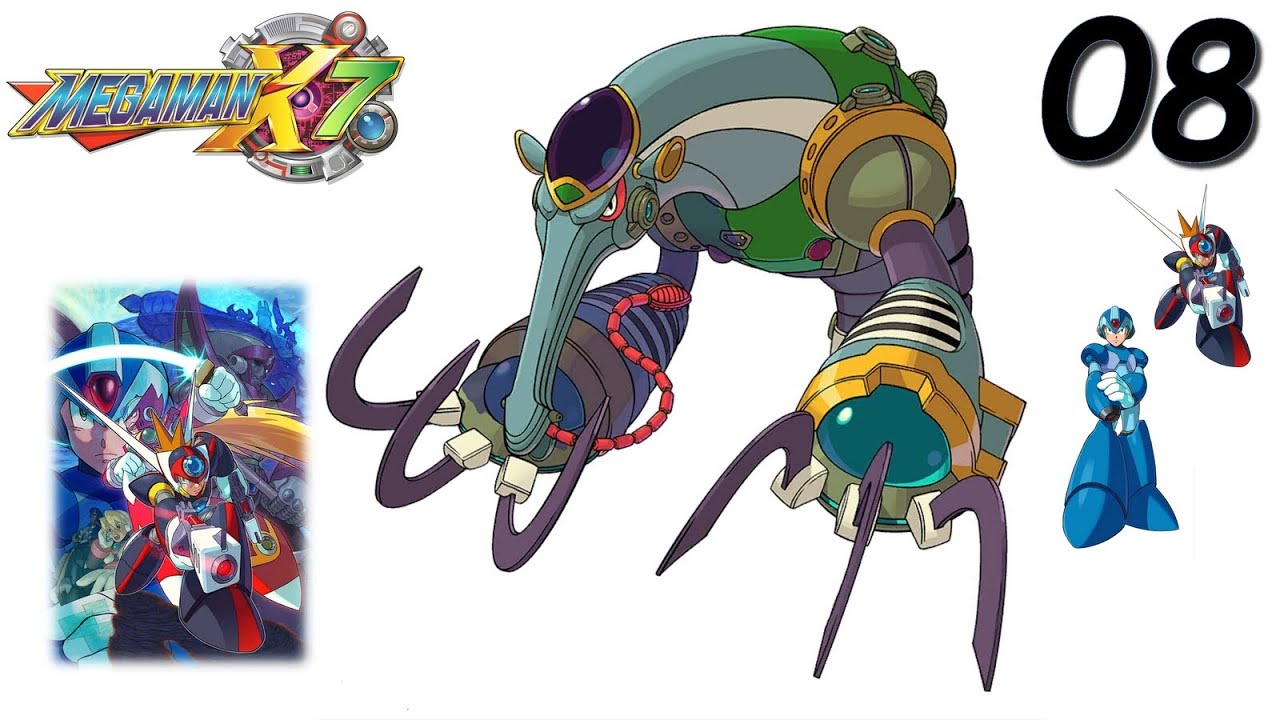 Mega Man X7 - Snipe Anteator Stage - YouTube