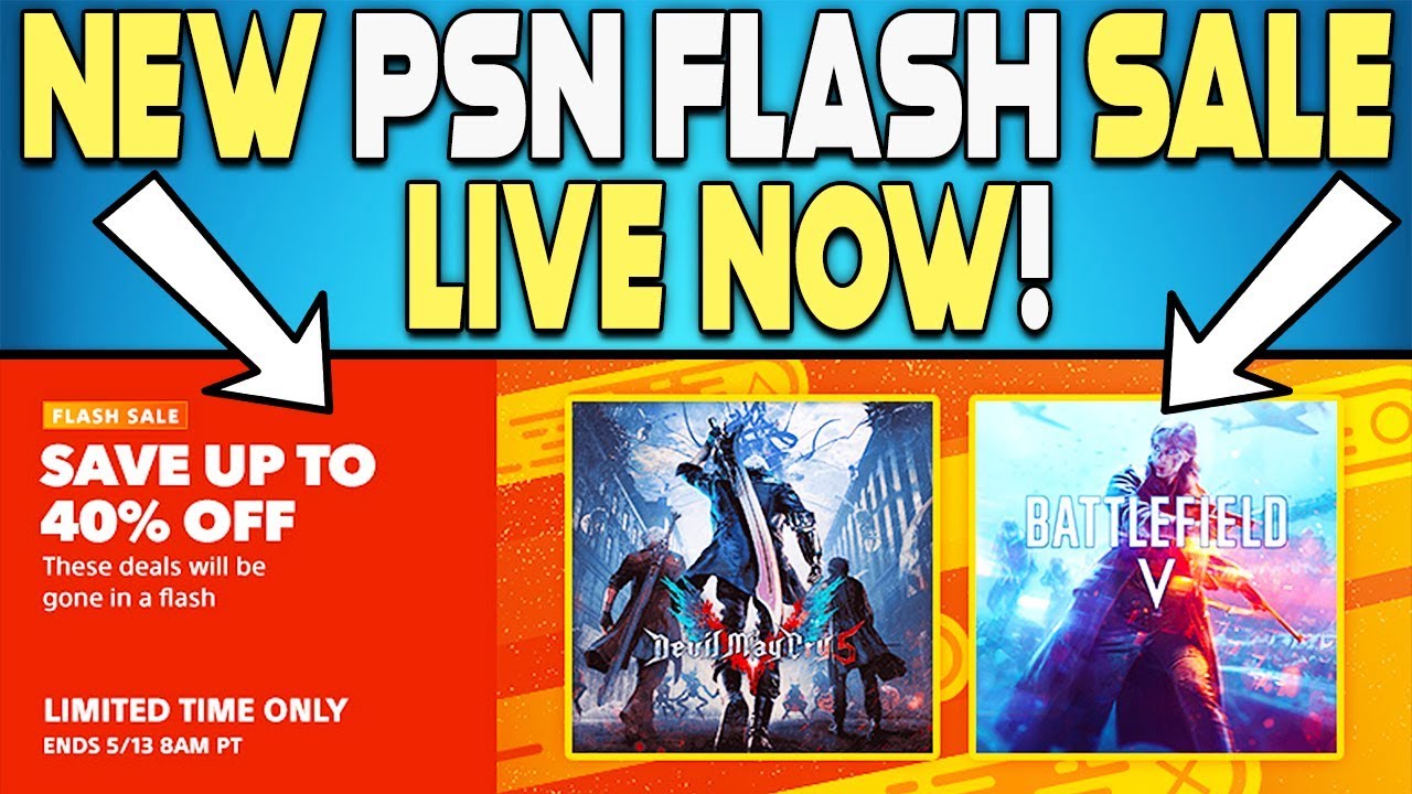 NEW PSN FLASH SALE LIVE RIGHT NOW - GREAT NEW PS4 GAME DEALS! - YouTube