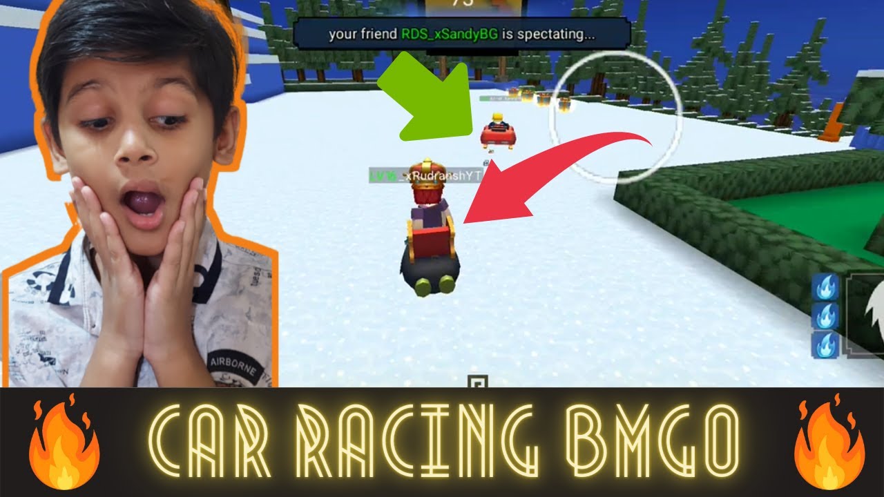Car Racing Event In Blockman Go - YouTube
