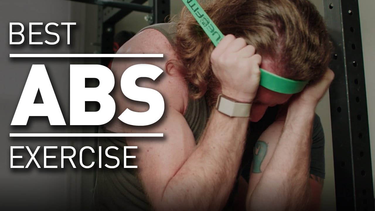 Best Abs Exercise: Banded Ab Crunch (Standing or Kneeling) - YouTube