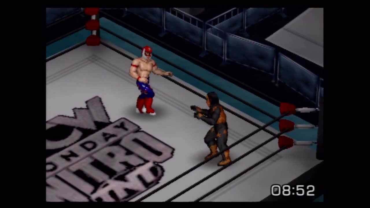 WCW Monday Nitro - Rey Mysterio Jr. vs Ciclope (Fire Pro Wrestling ...
