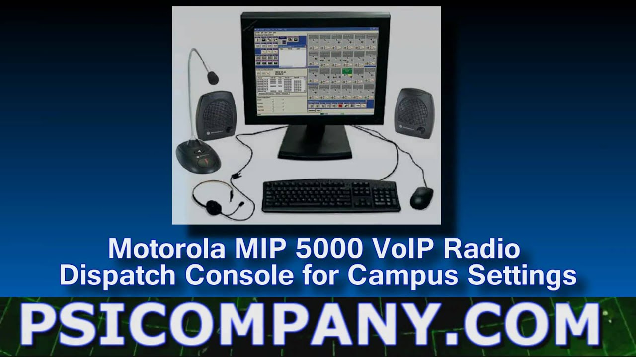 Motorola MIP 5000 VoIP Dispatch Console for Campus Appilictions - visit ...