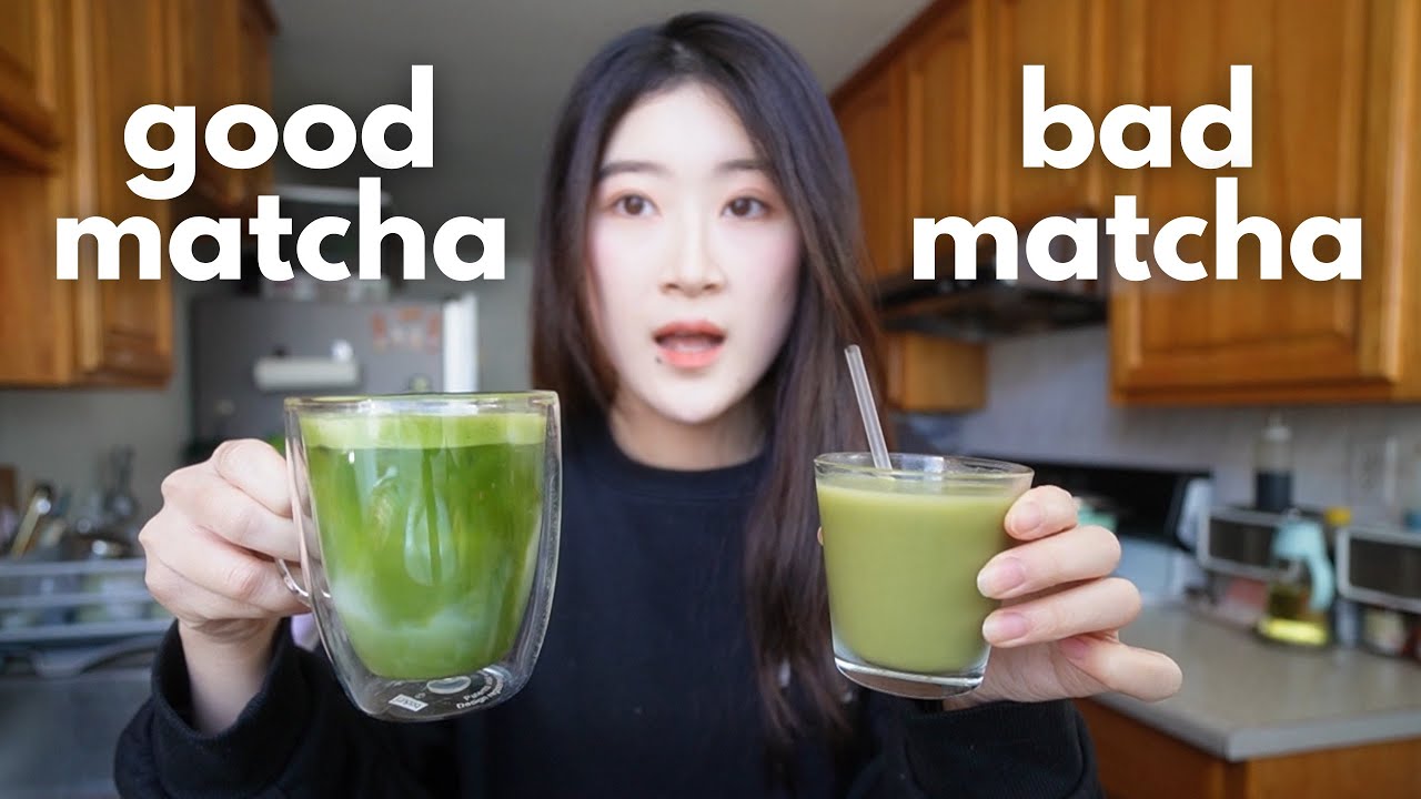 How I finally made GOOD MATCHA latte at home - YouTube