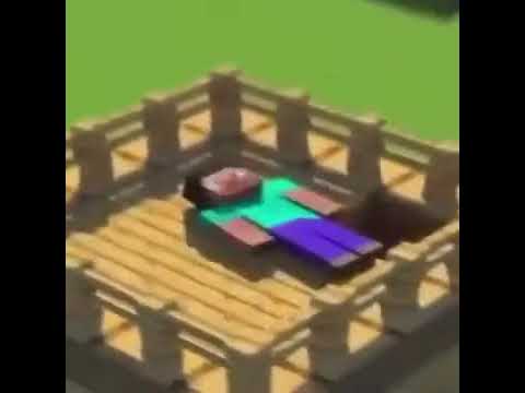 Minecraft steve falling - YouTube