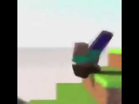 Minecraft steve falling - YouTube