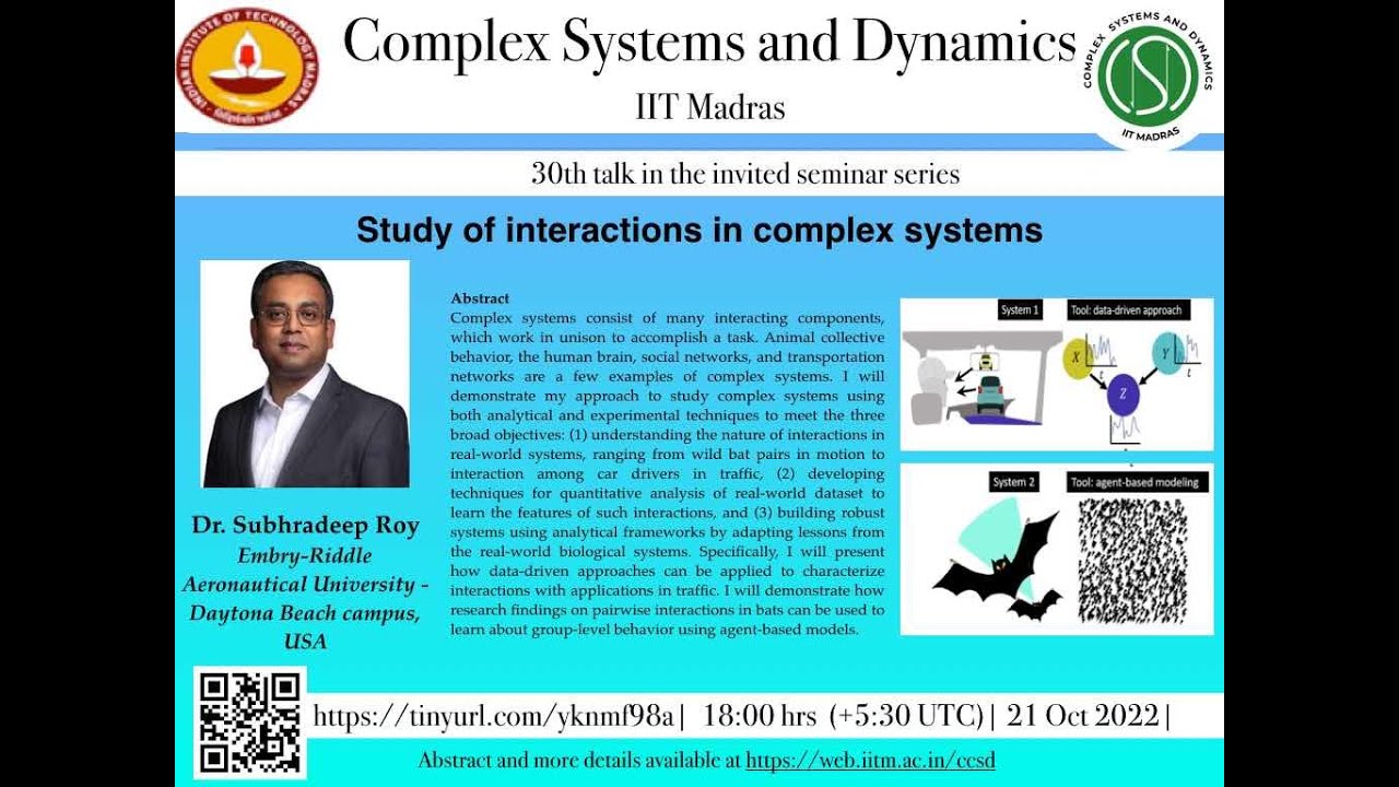 Study of interactions in complex systems - YouTube