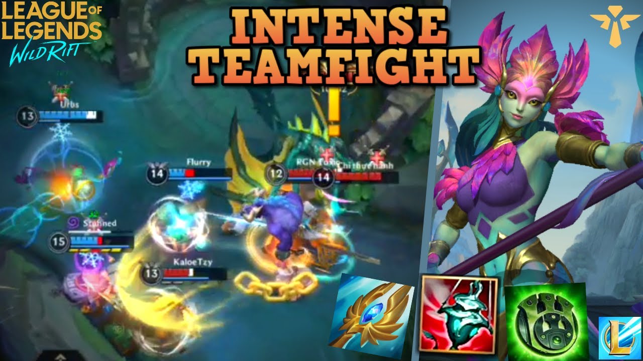 TIDAL WAVE | Playing as Nami | River Spirit Nami gameplay | Vs. Alistar ...