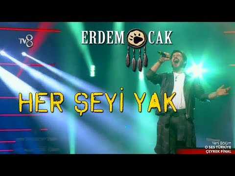Erdem Ocak - Her Şeyi Yak | O Ses Türkiye '18