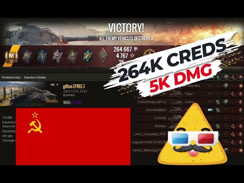 WoT Replays de la Comunidad - Obsidian (TITT Rozanov) - Ace 5K dmg 264k ...