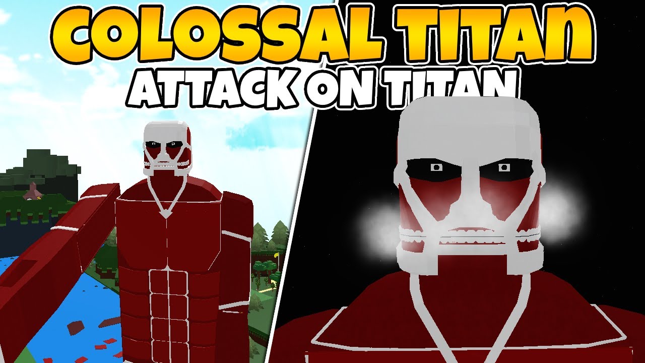 COLLOSAL TITAN -ATTACK ON TITAN | Build A Boat For Treasure | ROBLOX ...