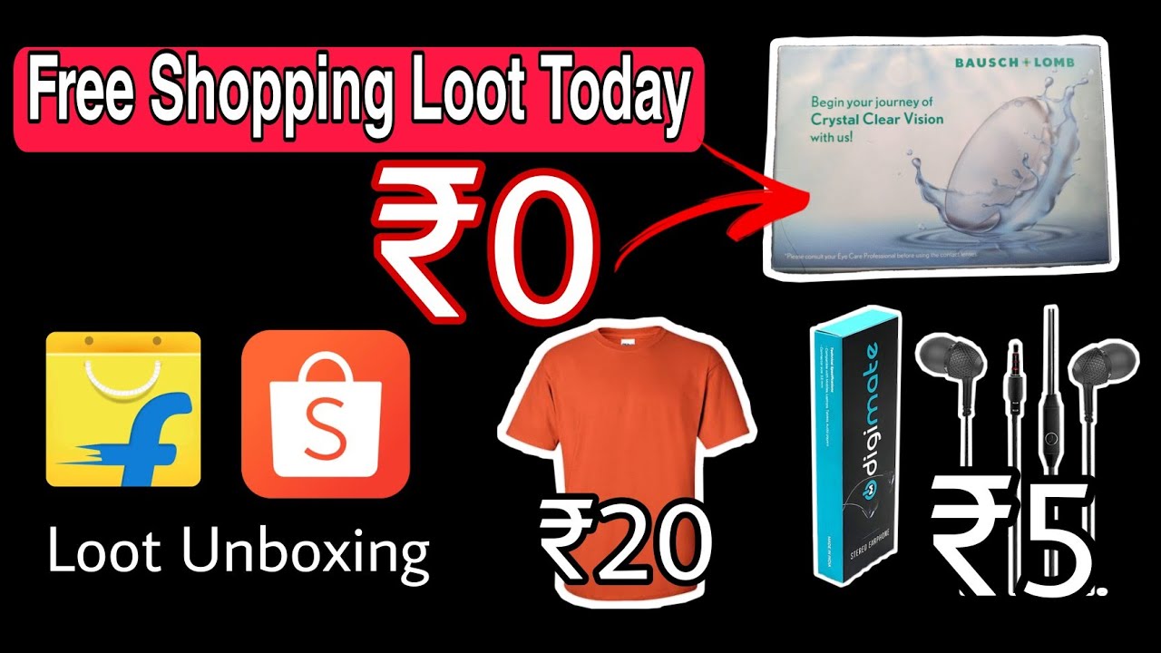 Free shopping loot today | loot offer today | loot offer unboxing ...