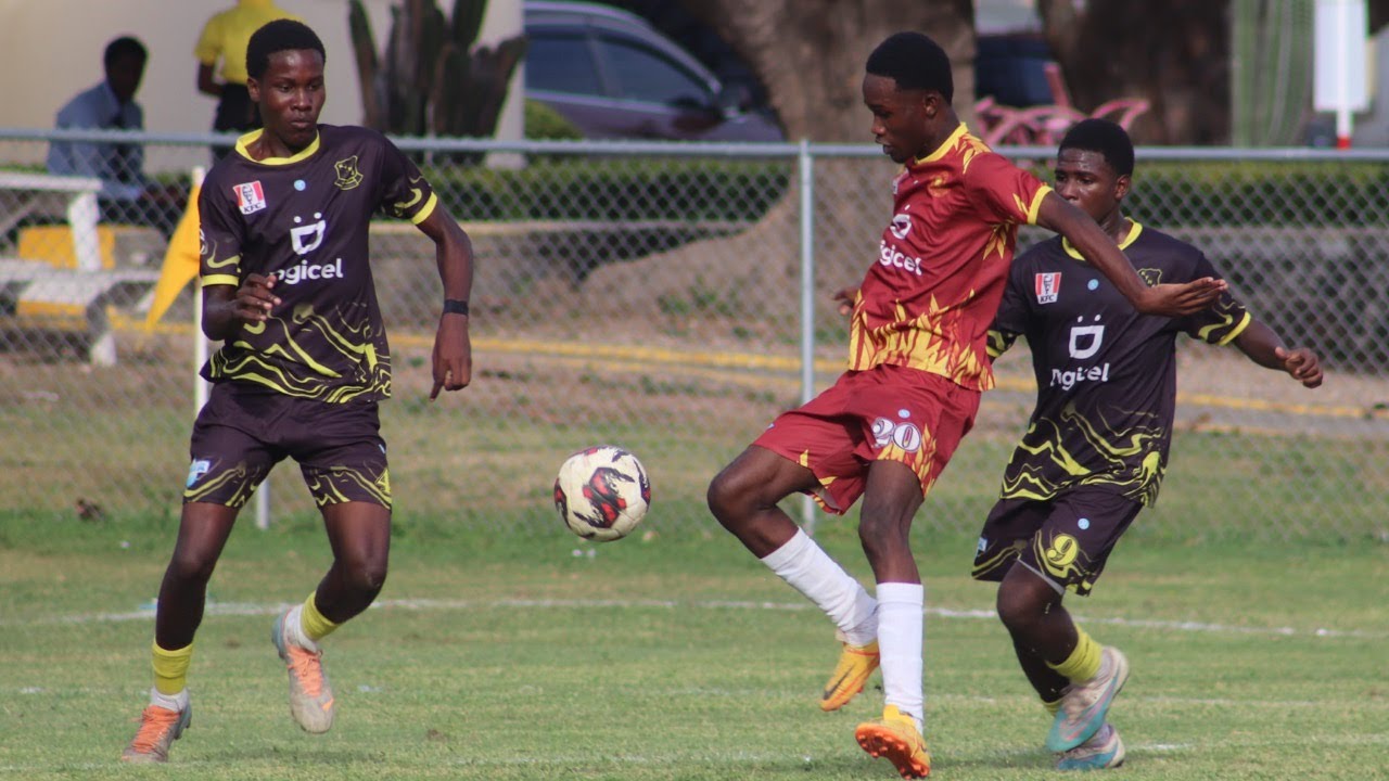 Wolmer’s 4-0 Kingston Tech | STETHS 1-0 William Knibb | Ben Francis ...