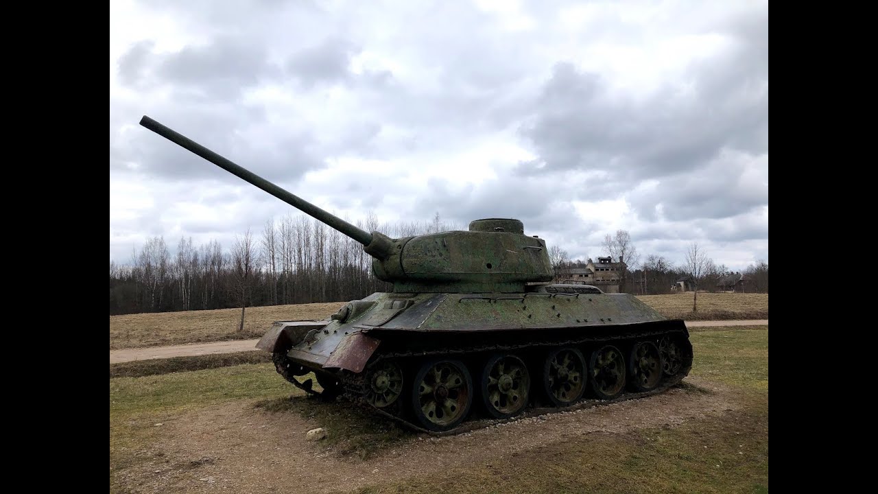 TANK T-34 OUTSIDE AND INSIDE WITH JURIX - YouTube
