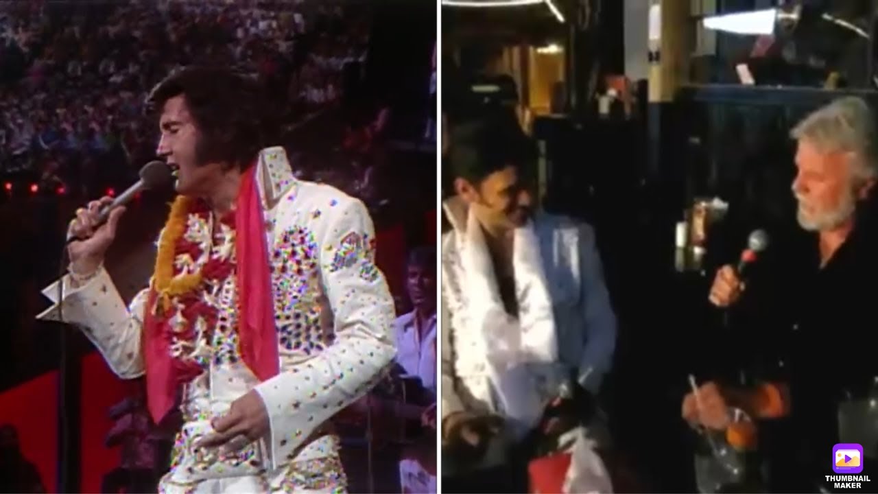 Elvis Presley And Bob Joyce Singing “An American Trilogy” Together | Side By Side Comparison ...