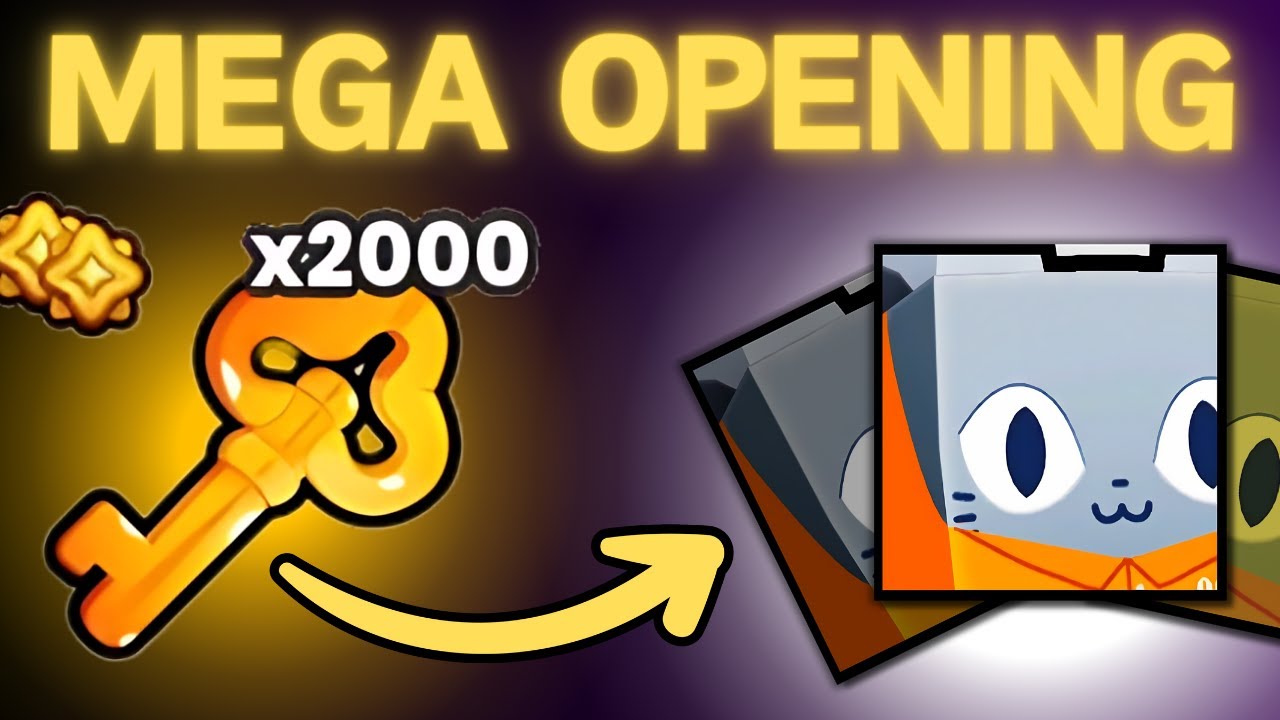 UŻYŁEM 2000 ZŁOTYCH PRISON KLUCZY I DOSTAŁEM TO... | PET SIMULATOR 99 ...