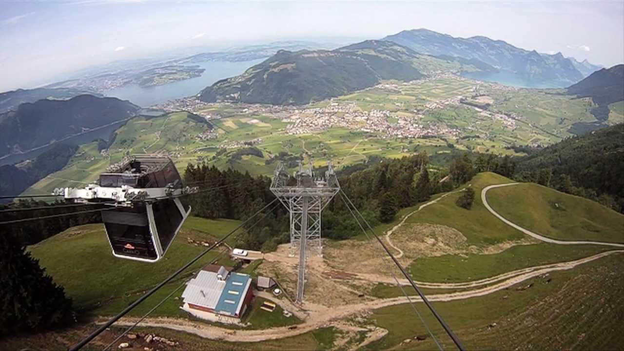 Eröffnung der CabriO®-Bahn am Stanserhorn - YouTube