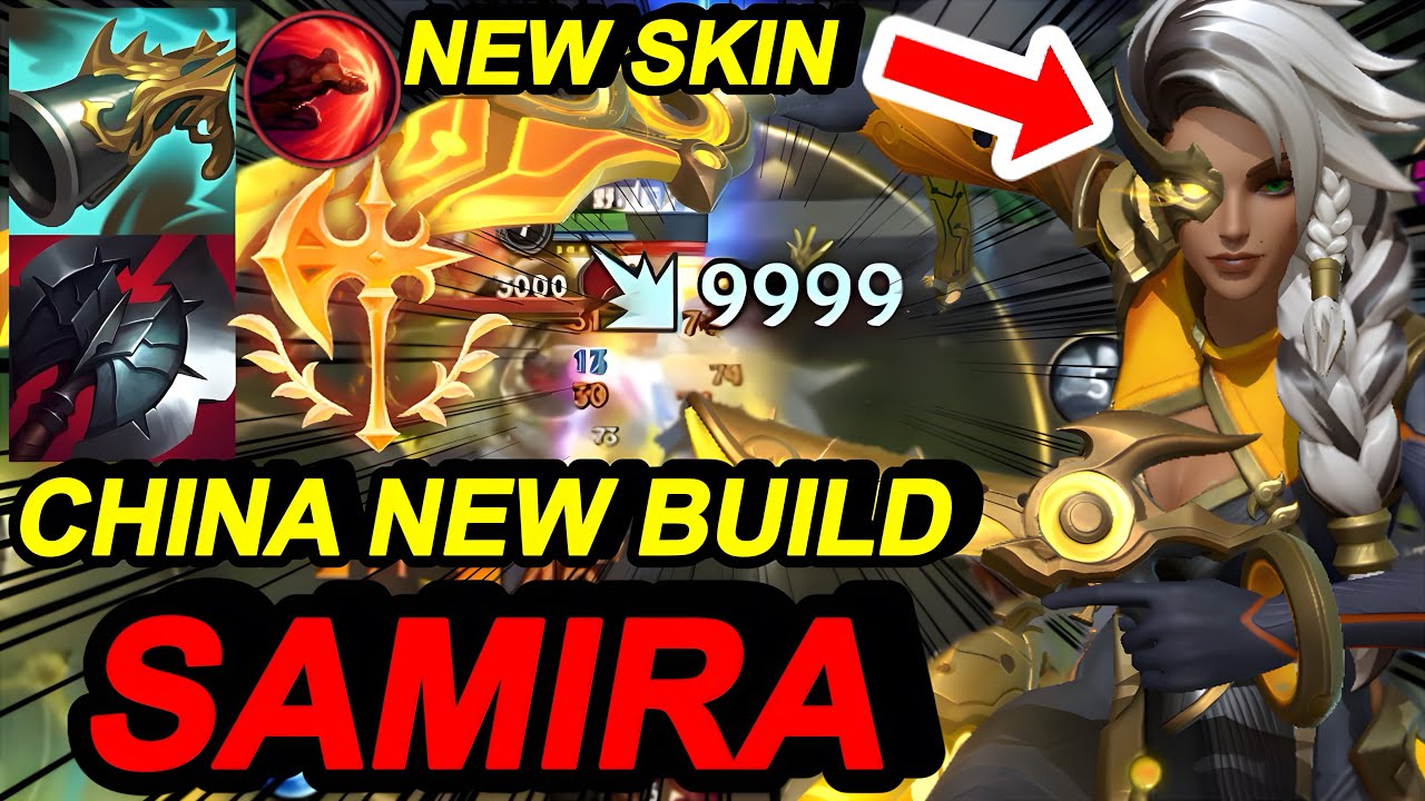 Wild Rift China Top10 Samira Adc - Quadrakill - Build Rune - Supreme ...