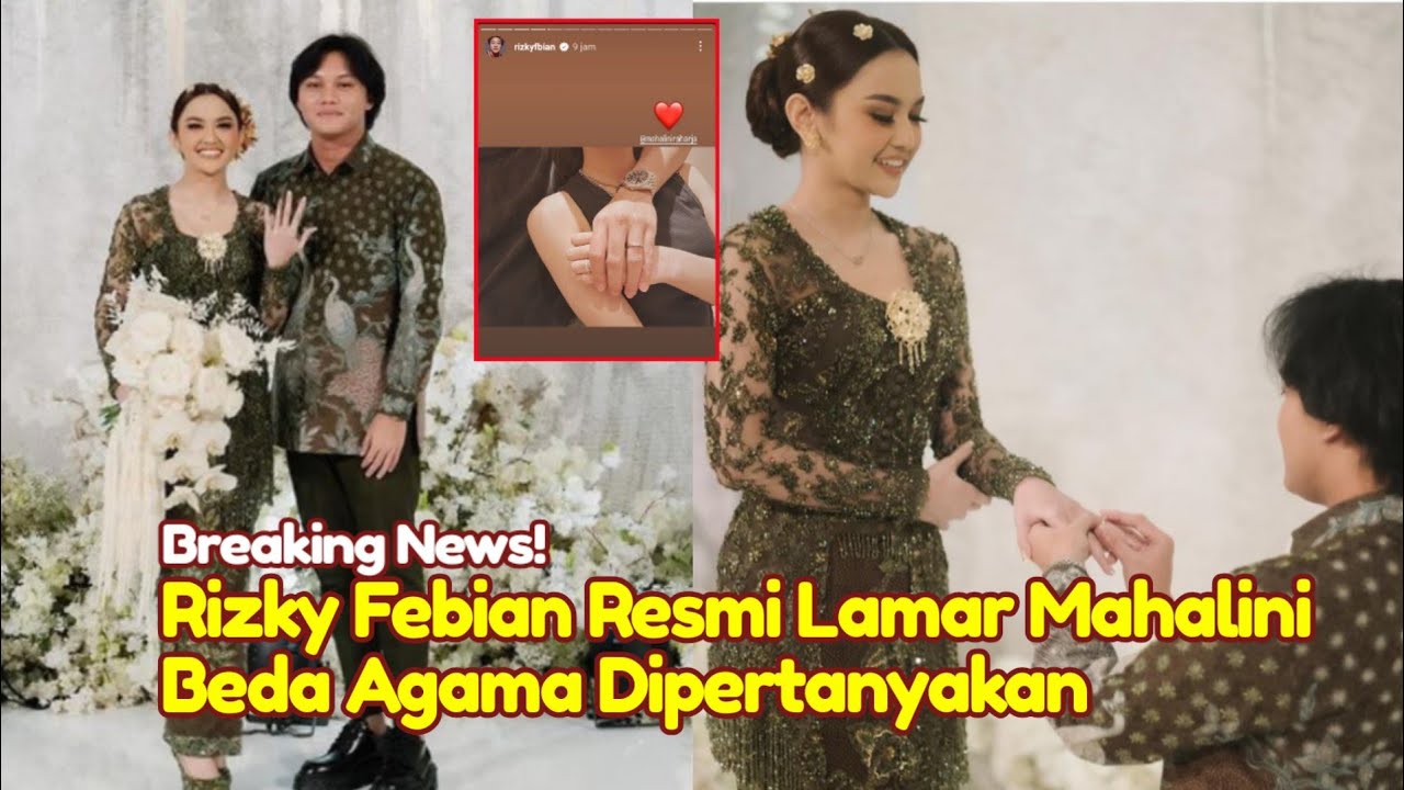 KAGET! Rizky Febian Resmi Lamar Mahalini, Terungkap Siapa Yang Pindah ...